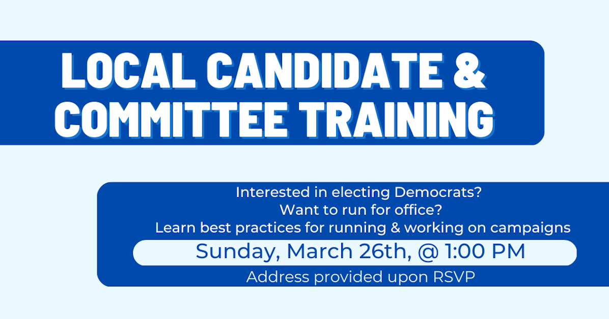Roanoke Area Local Candidate & Committee Training · Mobilize